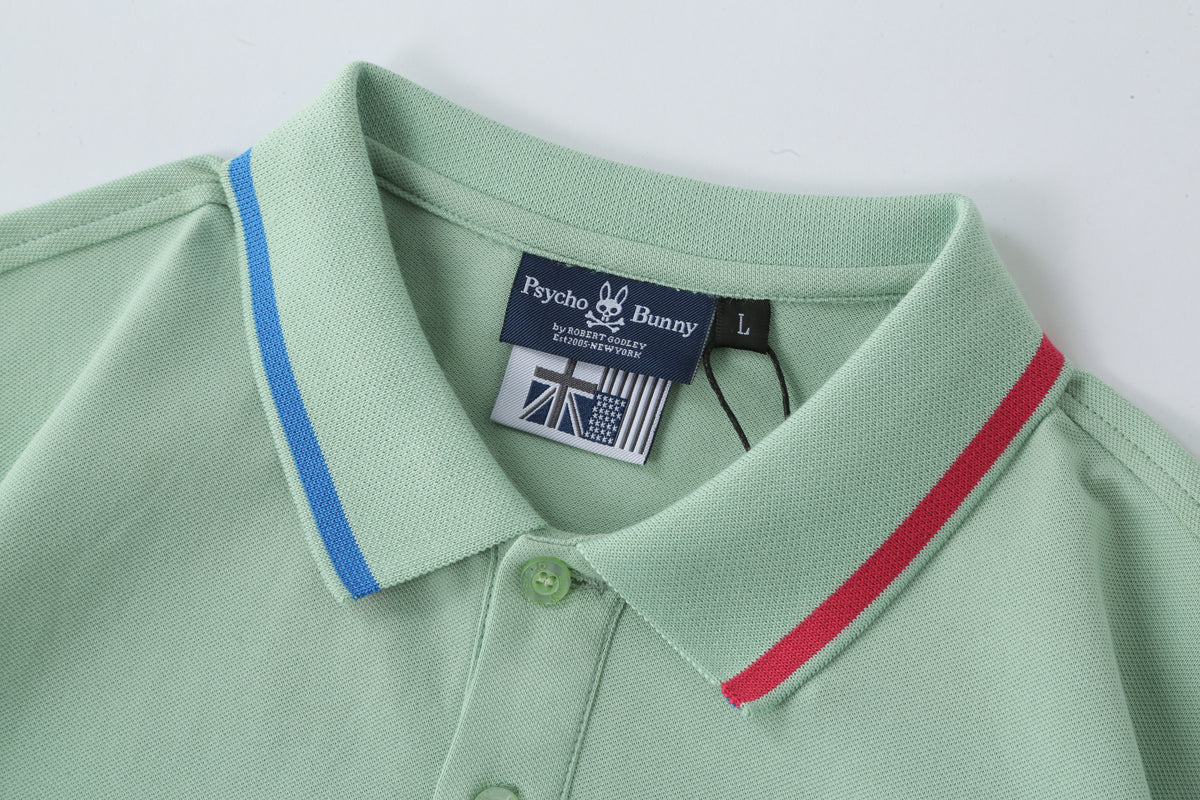 Camiseta 38067 Tipo Polo Verde Claro Para Hombre – PUNTO UNO COL